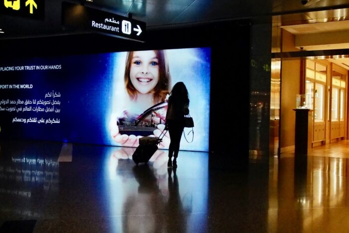 Digital Signage LED Displays for Airports and Transportation Hubs